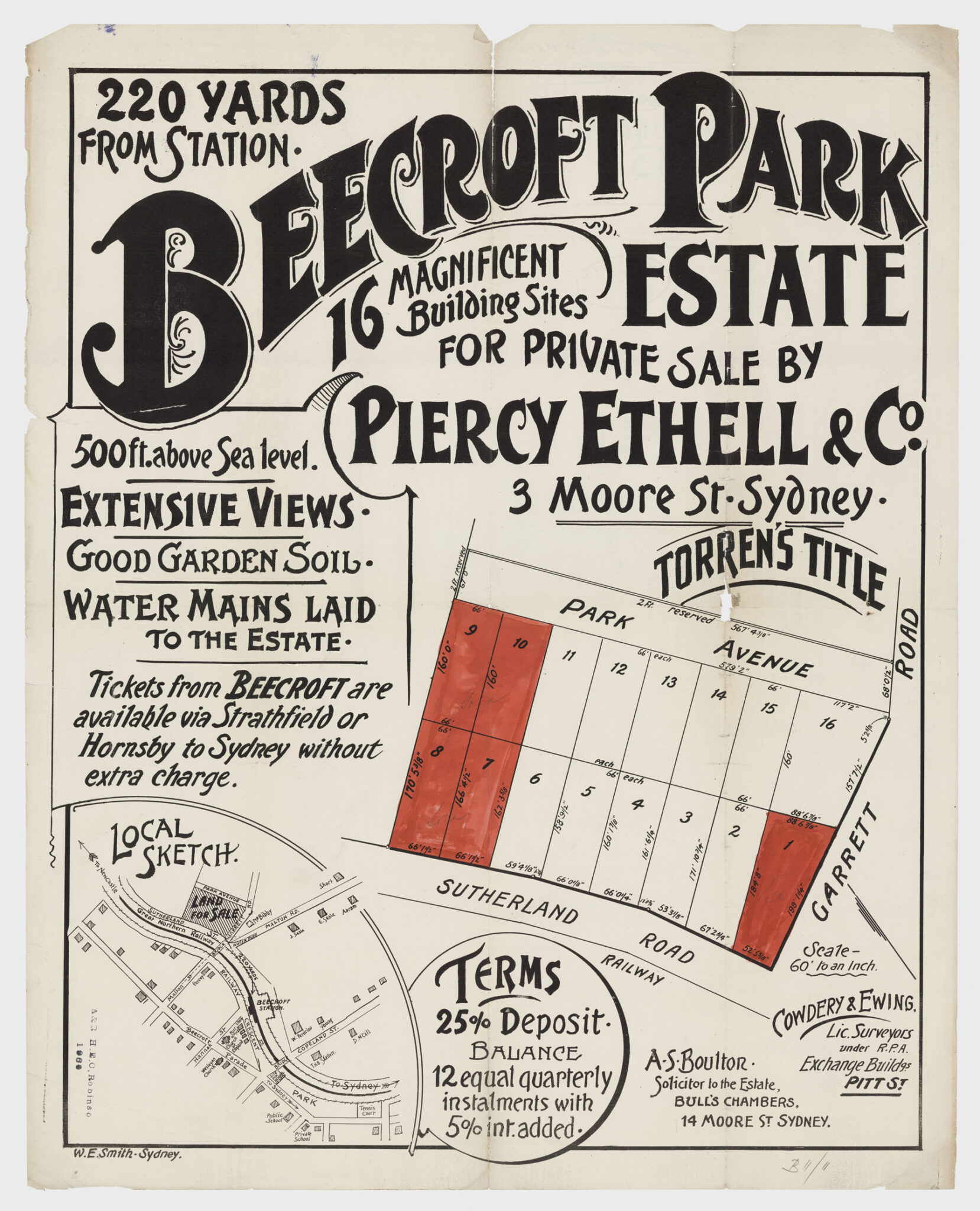 Beecroft Park Estate - Beecroft Cheltenham History Group